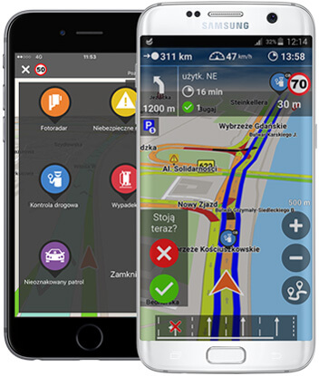 Najlepsza nawigacja GPS w telefonie komórkowym - samochodowa i piesza ...